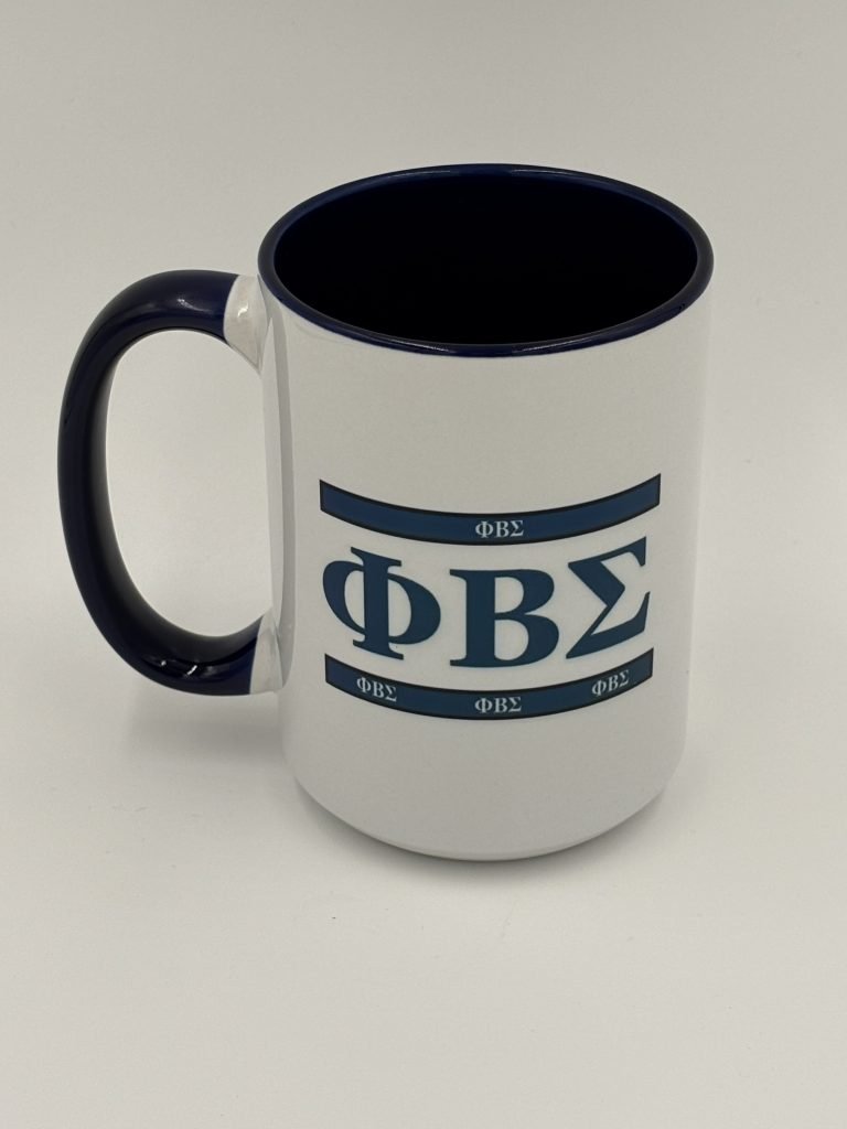 Phi Beta Sigma 15 oz Coffee Cup product code is PBS300 - Greek Sneaks LLC